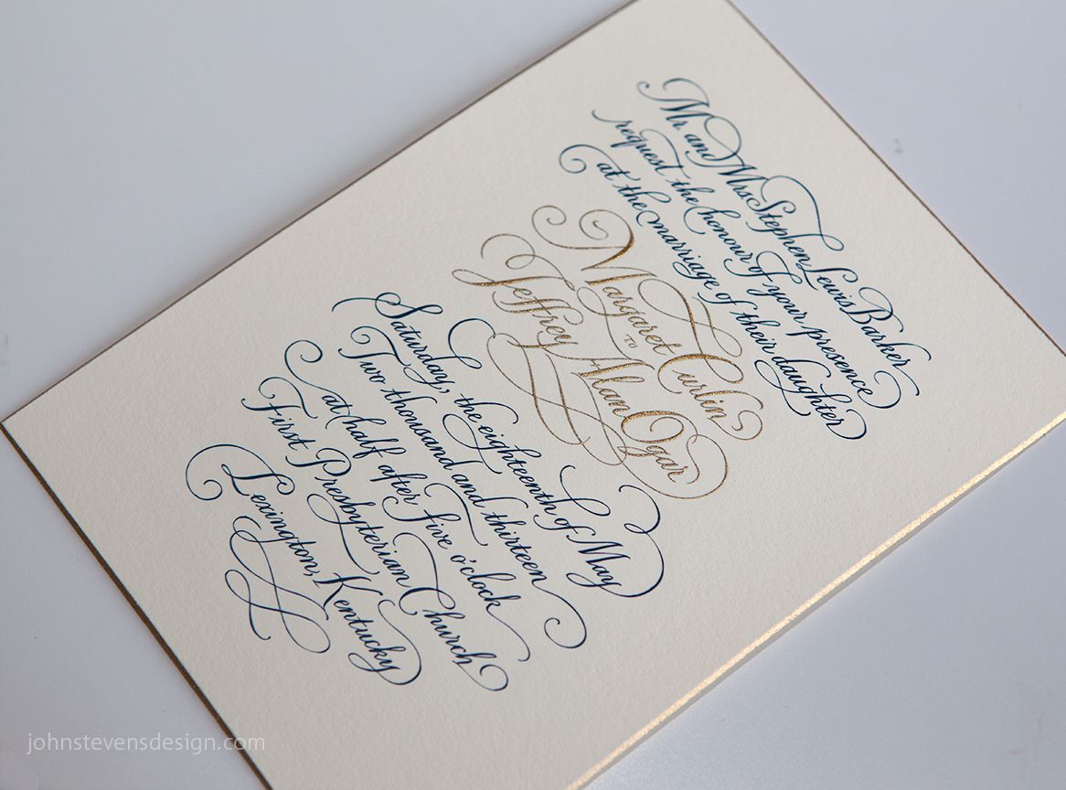 John Stevens Calligraphy – John Stevens Calligraphy