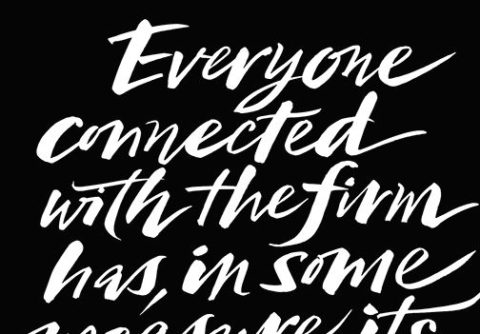 Renowned Calligraphy Hand Lettering Artist John Stevens