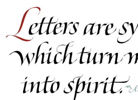Renowned Calligraphy Hand Lettering Artist John Stevens